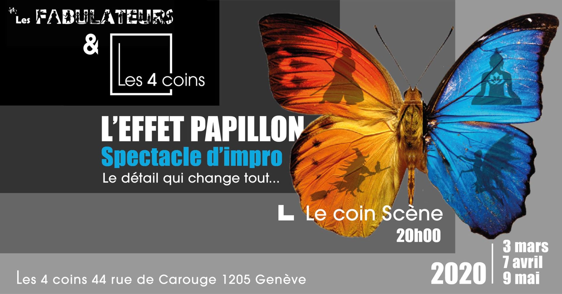 L'effet papillon - Genève pas cher